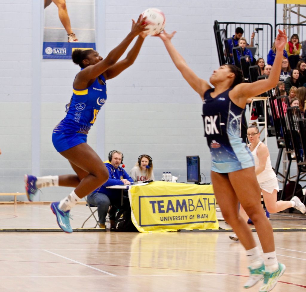 Sell-out crowd and TV audience watch Team Bath Netball win hugely ...