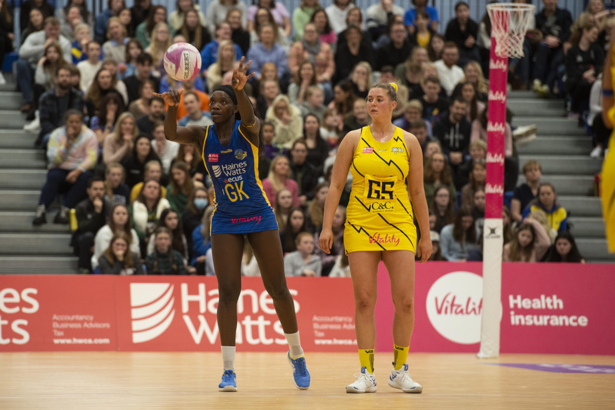 Unbeaten table-toppers Manchester Thunder prove too strong for battling ...